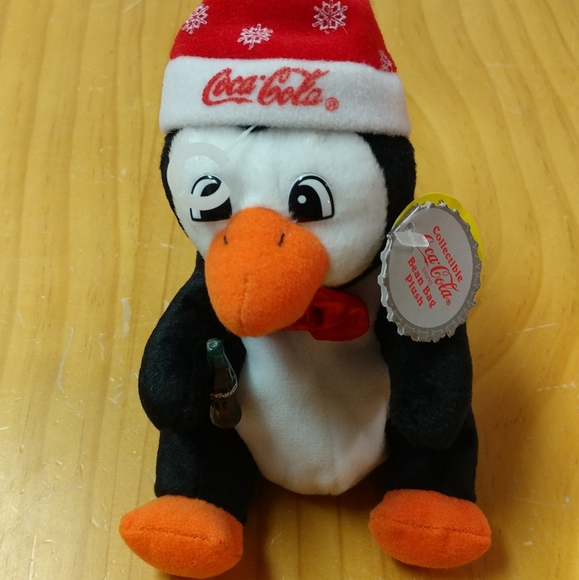 Coca-Cola Collectible | Accents | Cocacola Penguin Collectible Plush ...